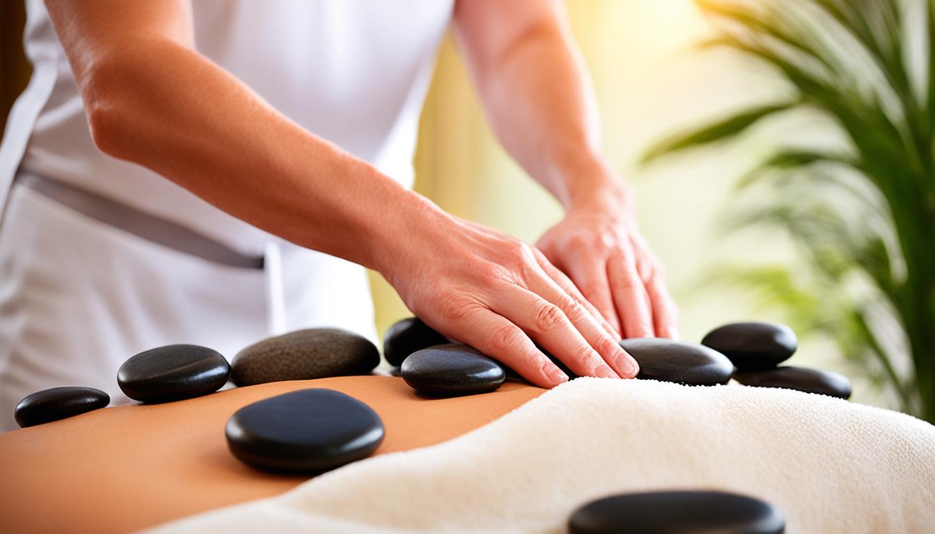🌋 Descubre el Poder Terapéutico del Masaje con Piedras Volcánicas 🧘‍♀️